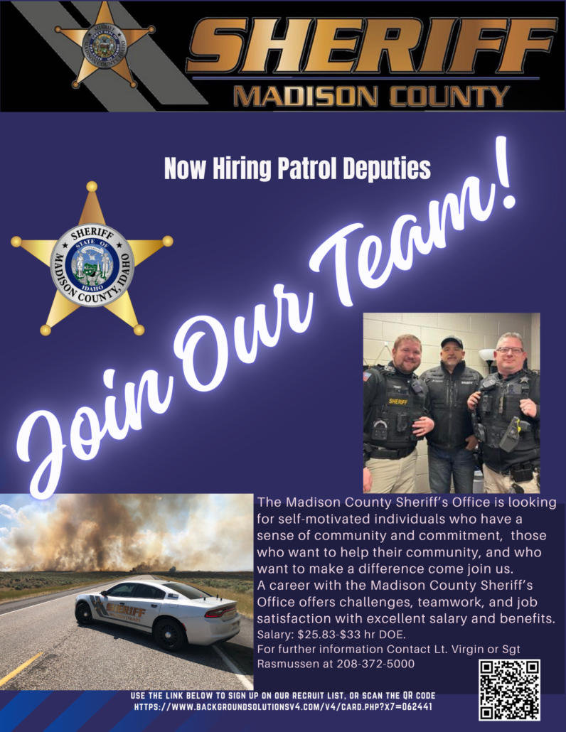 MCSO Employment Opportunities - Madison County Sheriff's Office